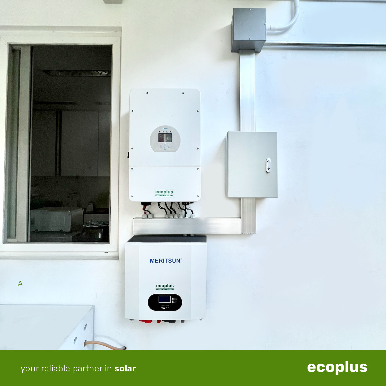 4-10KW HYBRID SOLAR Installation in LAS PINAS - ECOPLUS SOLAR PH