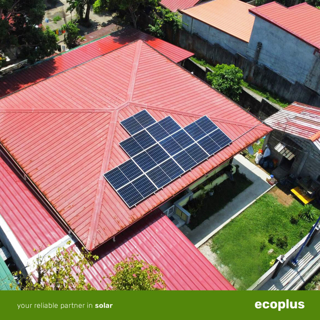 5KW GRID TIED SOLAR Installation in ALFONSO CAVITE - ECOPLUS SOLAR PH