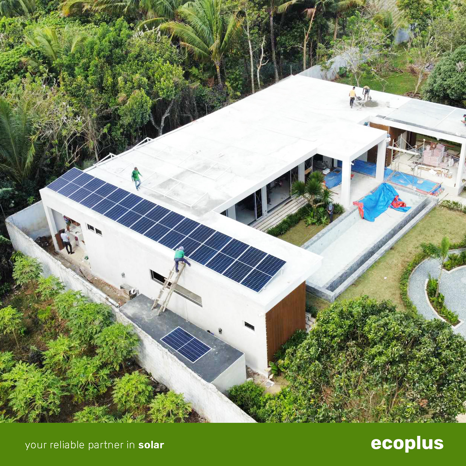 8KW PV 16KW Hybrid Solar Installation in Mendez Cavite - ECOPLUS SOLAR PH