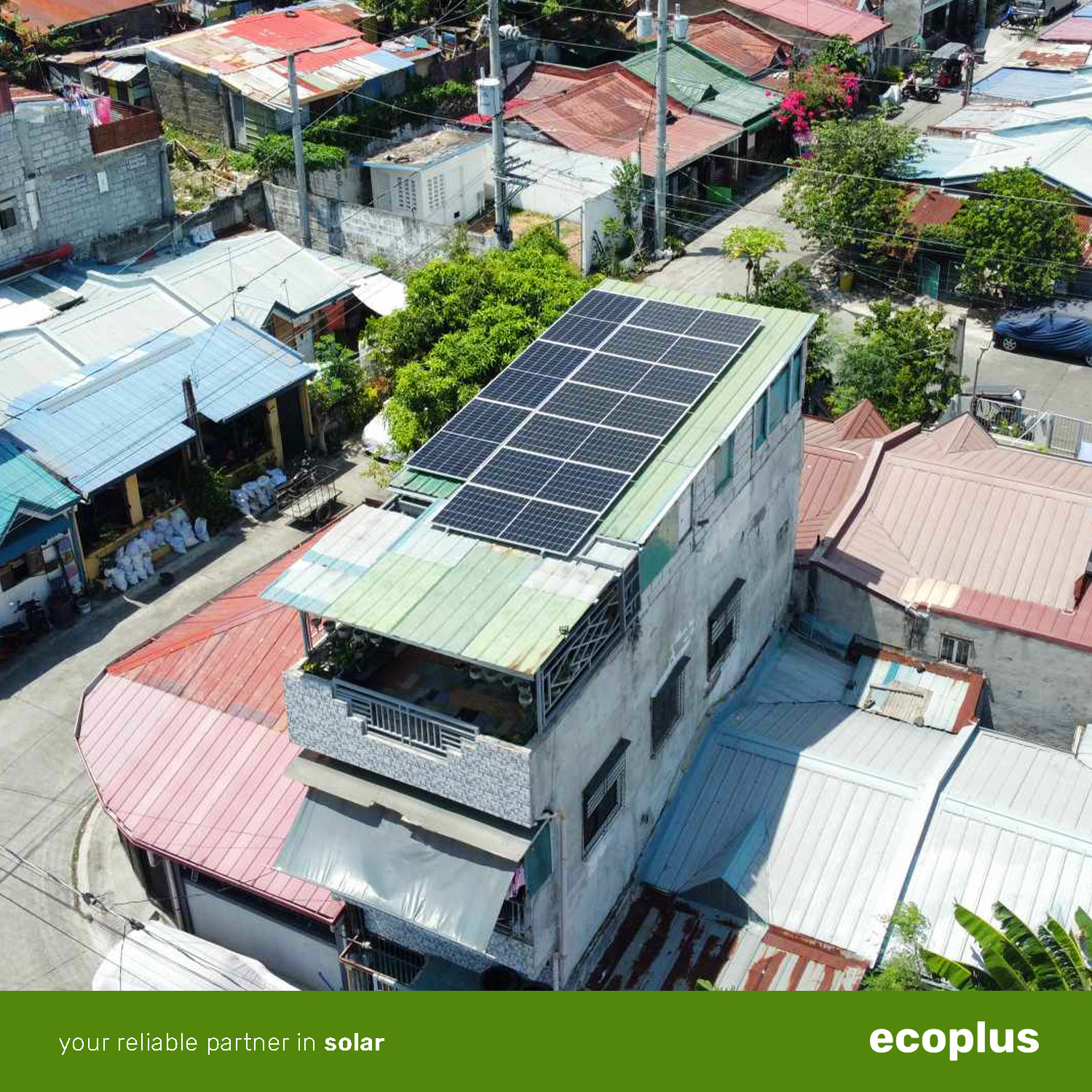 5.5KW Grid Tied Solar at San Pedro Laguna - ECOPLUS SOLAR PH