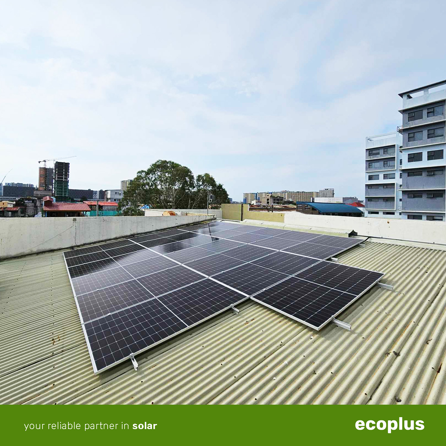 38KW GRID TIED SOLAR Installation in PARANAQUE NCR - ECOPLUS SOLAR PH
