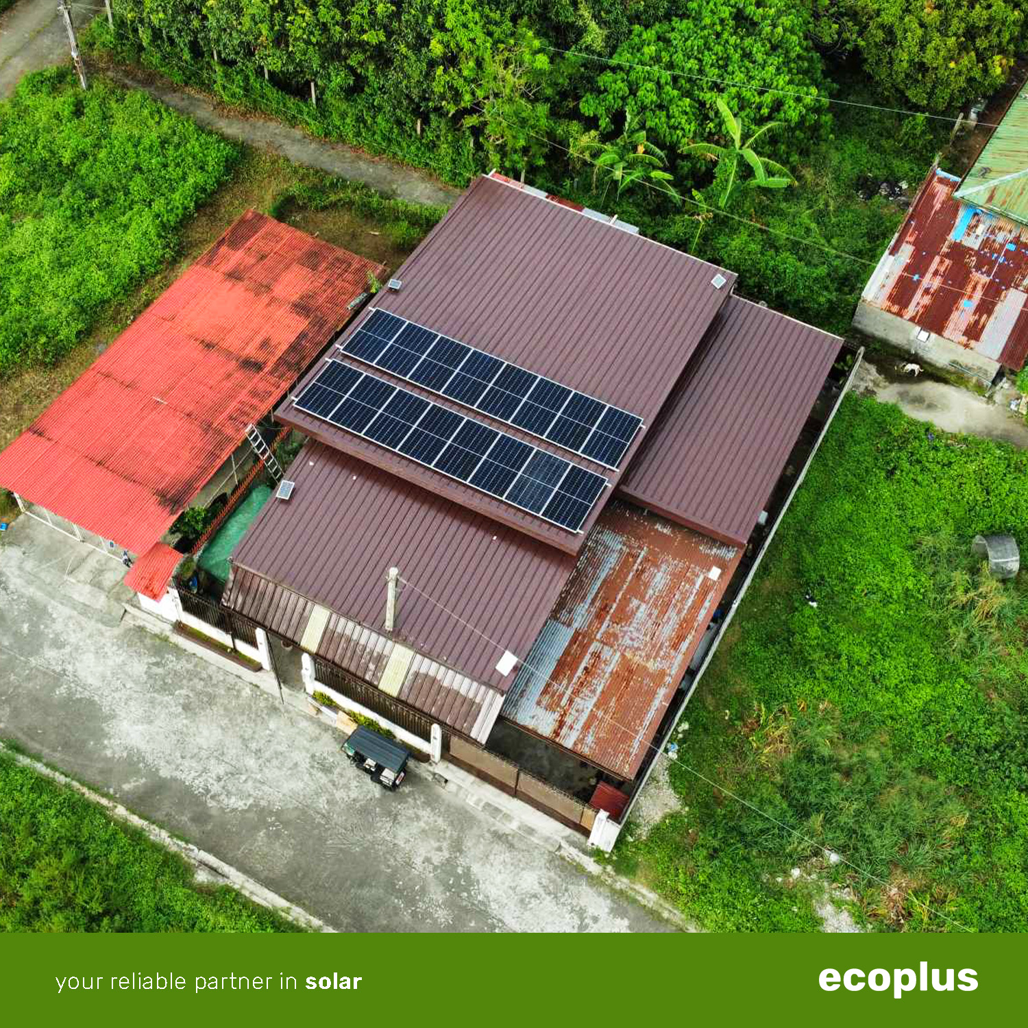 8KW GRID TIED SOLAR Installation in GENERAL TRIAS CAVITE - ECOPLUS SOLAR PH